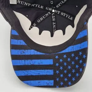 Grunt Style | Accessories | Grunt Style Thin Blue Line American Flag ...